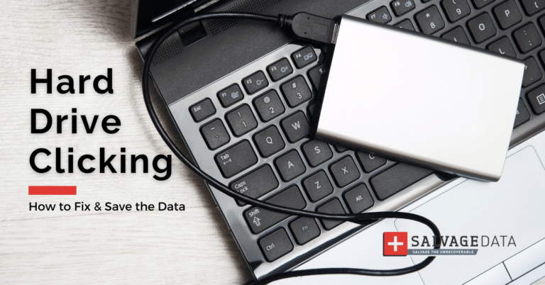 Hard Drive Clicking: What to do (Internal and External HDD solutions) - SalvageData Canada